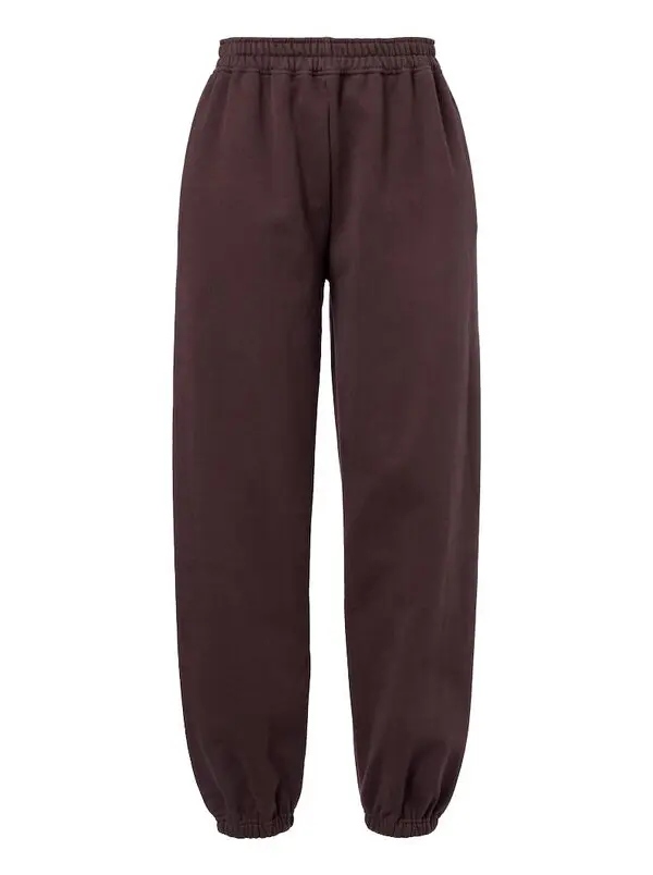 Magda Butrym Cotton Sweatpants - Brown