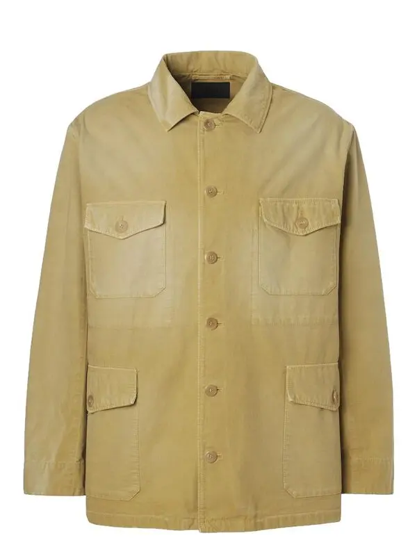 Prada Cotton Field Jacket - Beige
