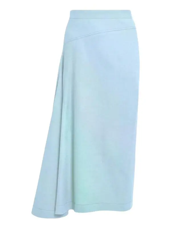 Erdem Draped Midi Skirt - Blue