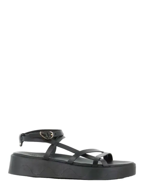ANCIENT GREEK SANDALS Stiliani Sandals - Black