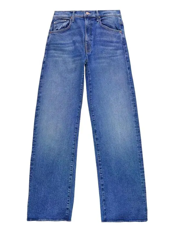 MOTHER Buttoned Jeans - Blue