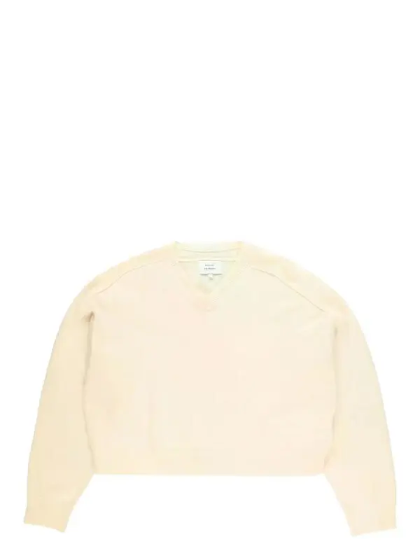 Loulou De Saison Anzor V-neck Sweater - Yellow