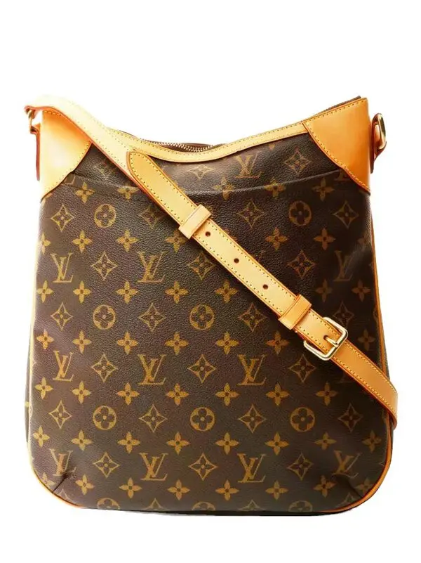 LOUIS VUITTON Odeon Mm Shoulder Bag - Brown