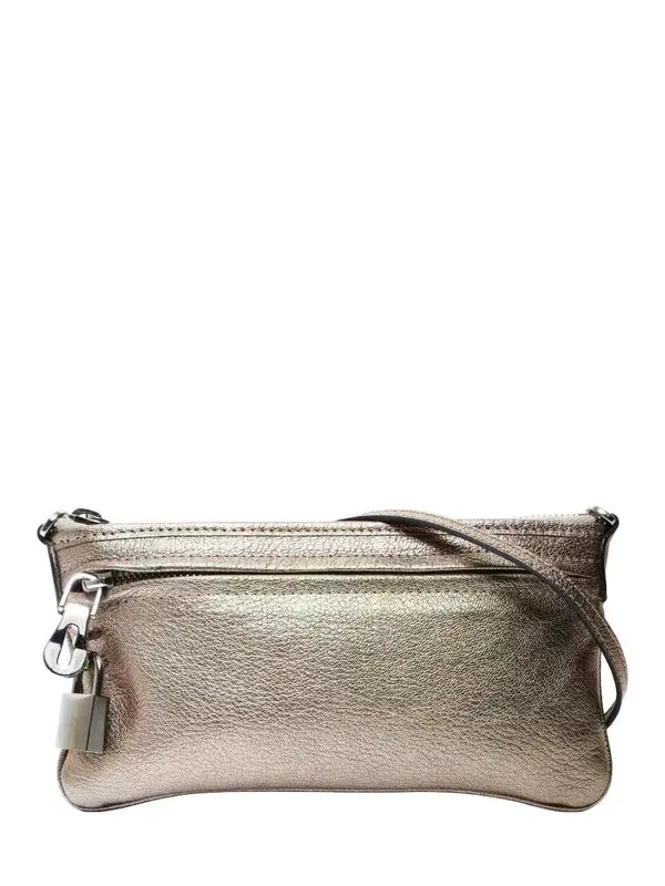 Loewe Leather Crossbody Bag - Gold