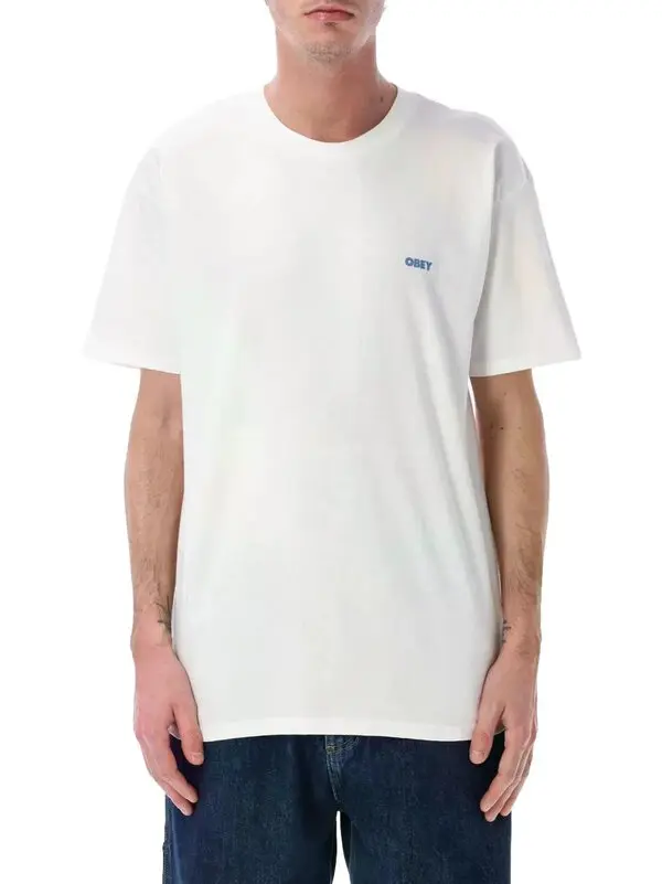 Obey Peep Hole T-shirt - White