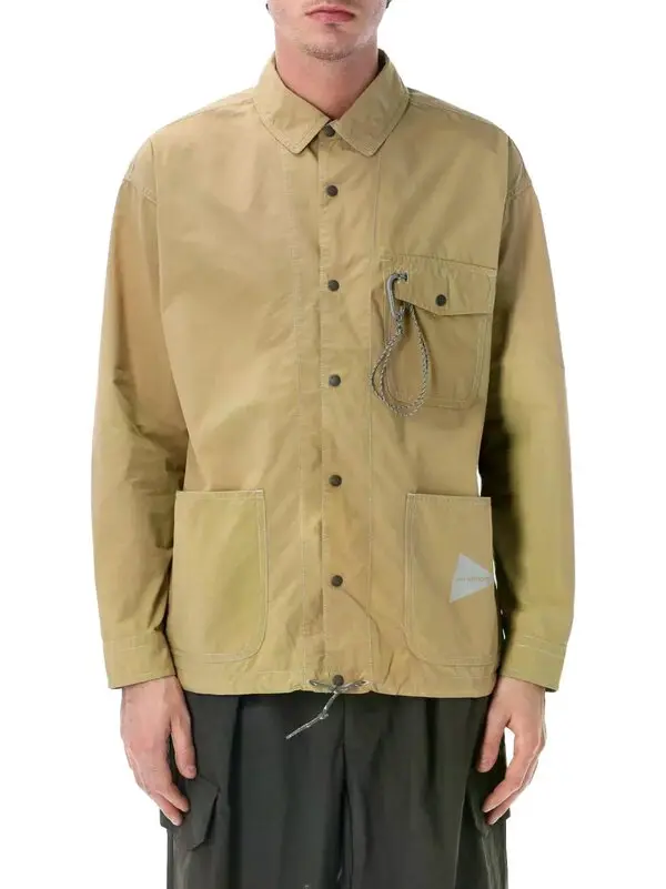 AND WANDER Cordura Shirt Jacket - Neutrals