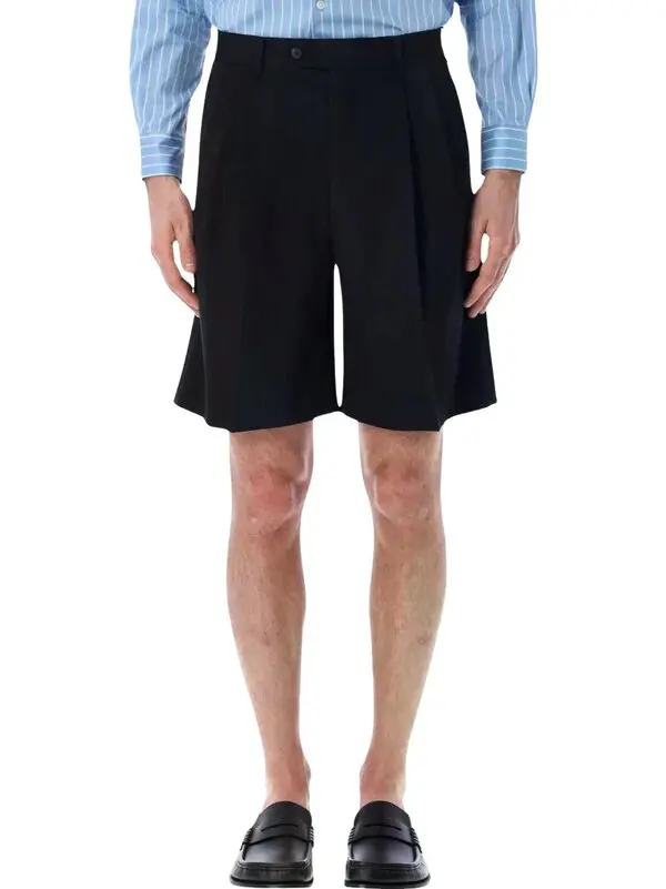 Auralee Gabardine Shorts - Black