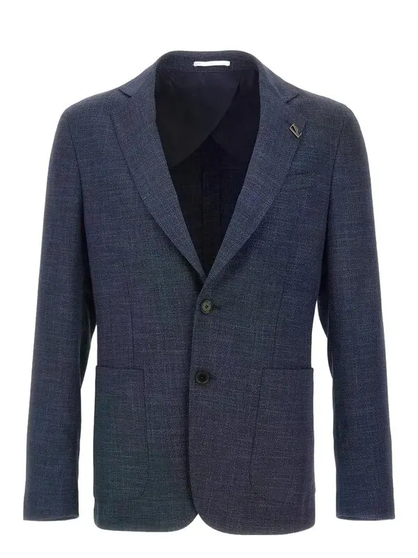 Pal Zileri Baron Single-breasted Blazer - Blue