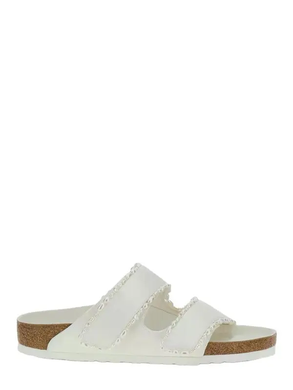 BIRKENSTOCK Arizona Pearl Embellished Sandals - White