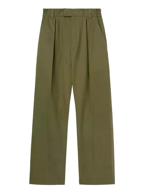Loro Piana Reinga Pleated Trousers - Green