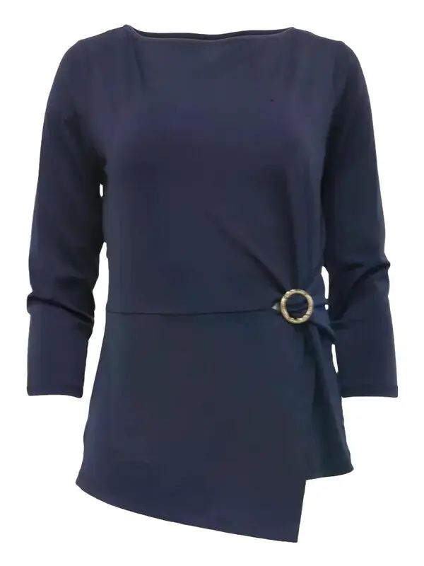 Michael Kors Twist-detail Blouse - Blue