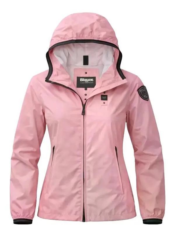 BLAUER. Hooded Jacket - Pink