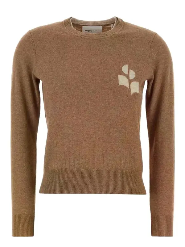 Isabel Marant Graphic-detail Sweater - Brown