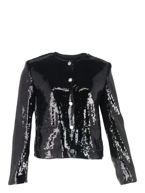 Theory Sequin Evening Jacket - Black