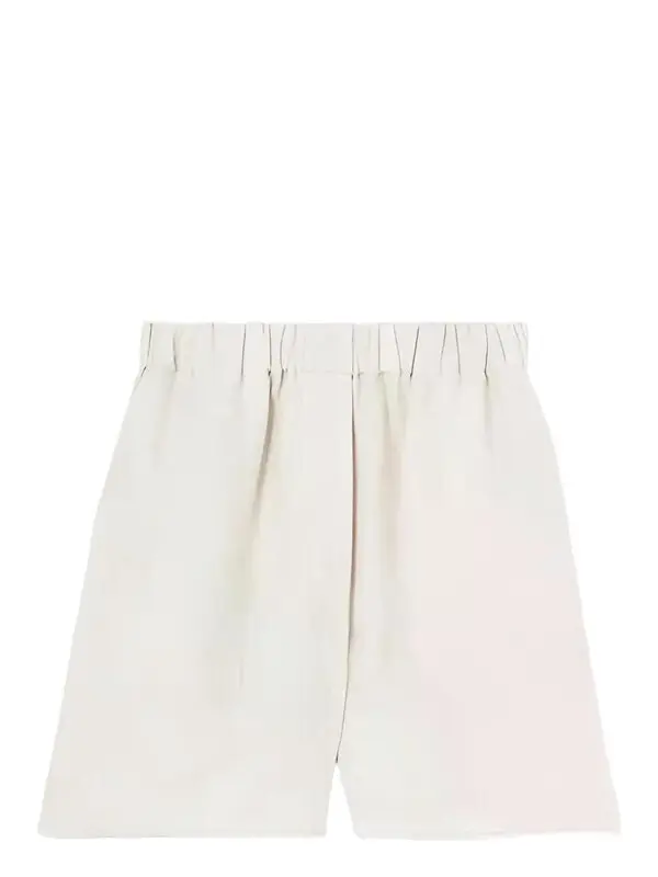 Loro Piana Elastic Waistband Shorts - Neutrals
