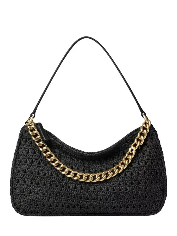 TWINSET Large Liliane Shoulder Bag - Black