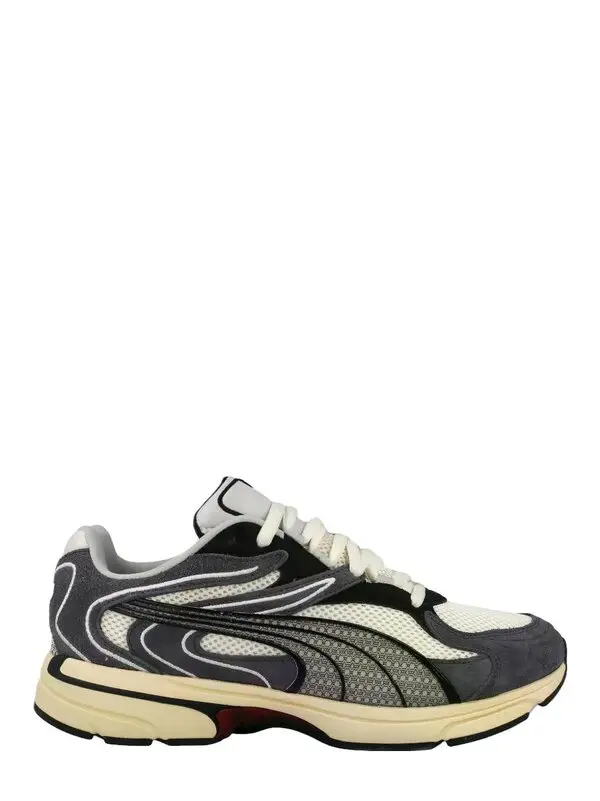 PUMA Lace-up Panelled Sneakers - Grey