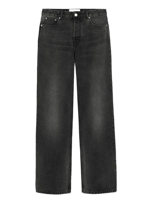 Ami Wide-cut Jeans - Black