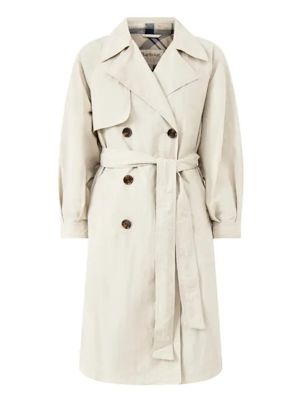 Barbour Layla Trench Coat - Beige
