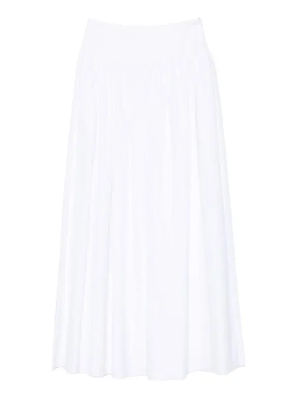 LARDINI Cotton Skirt - White
