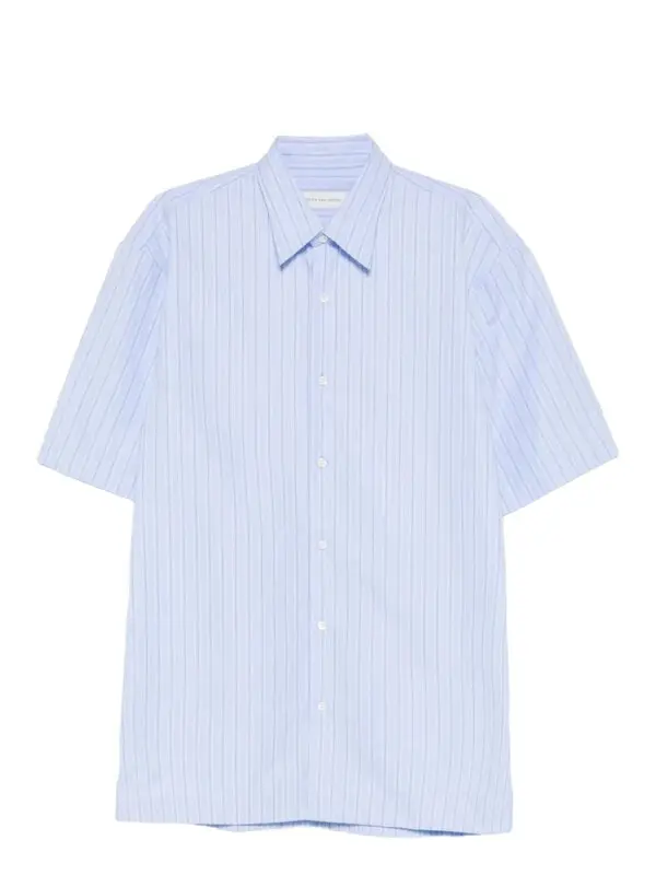 Dries Van Noten Cotton Shirt - Blue