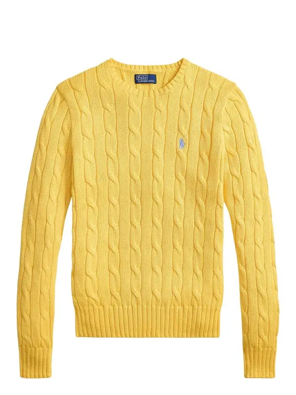 Polo Ralph Lauren Cable Knit Sweater - Yellow