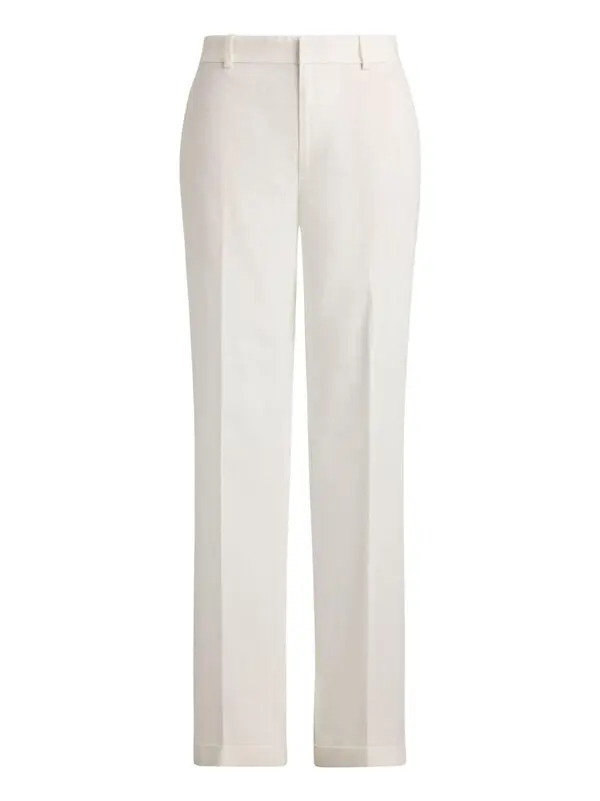 Polo Ralph Lauren High Rise Trousers - White