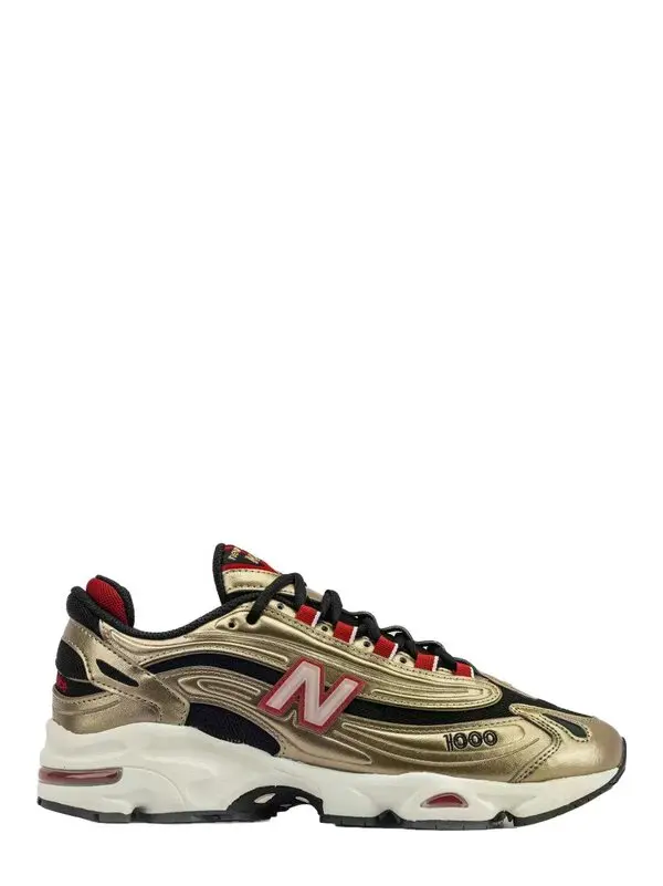 NEW BALANCE 1000 Panelled Sneakers - Gold