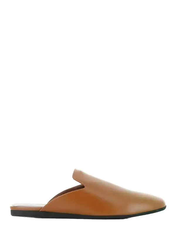 GIUSEPPE ZANOTTI Leather Mules - Brown