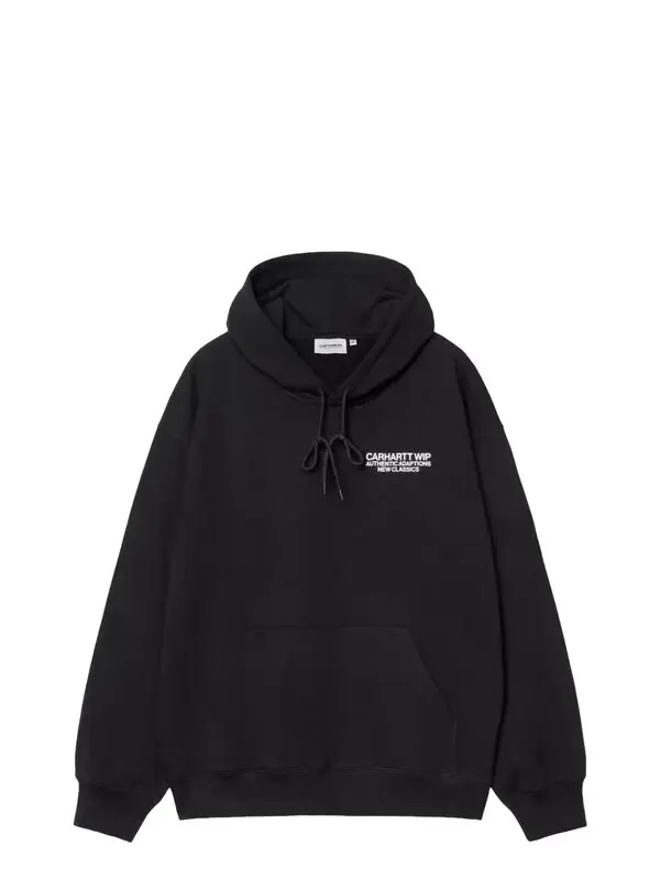 Carhartt Work In Progress Printed Hoodie - Black