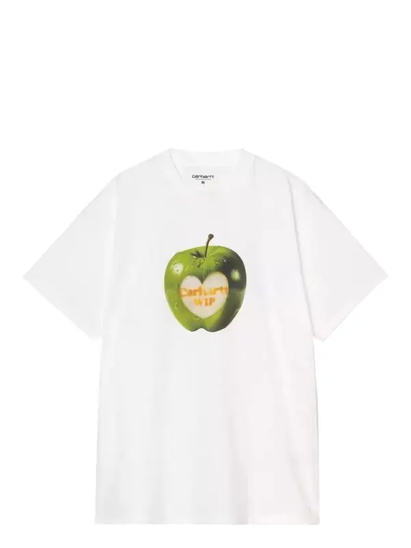 Carhartt Work In Progress Apple Graphic T-shirt - White