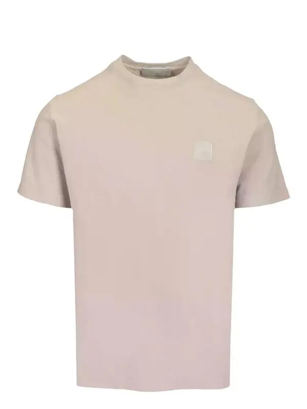 Stone Island Logo-patch T-shirt - Neutrals