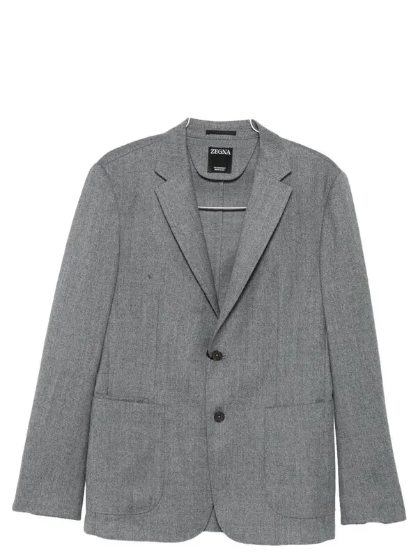 Ermenegildo Zegna Tailored Fit Jacket - Grey
