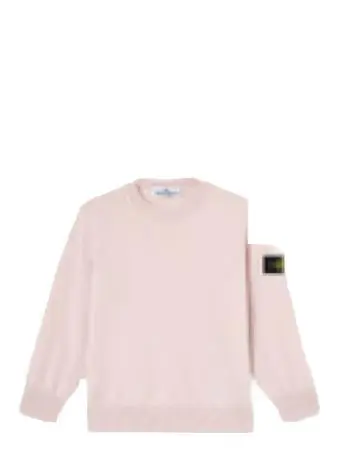 Stone Island Long Sleeve Crewneck - Beige
