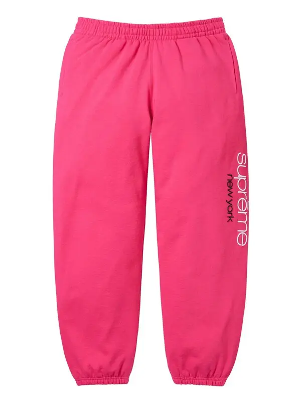 Supreme Classic Logo Sweatpants - Pink