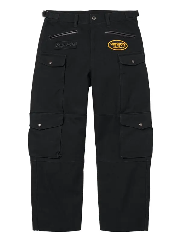 Supreme X Vanson Leathers Cordura Pant - Black