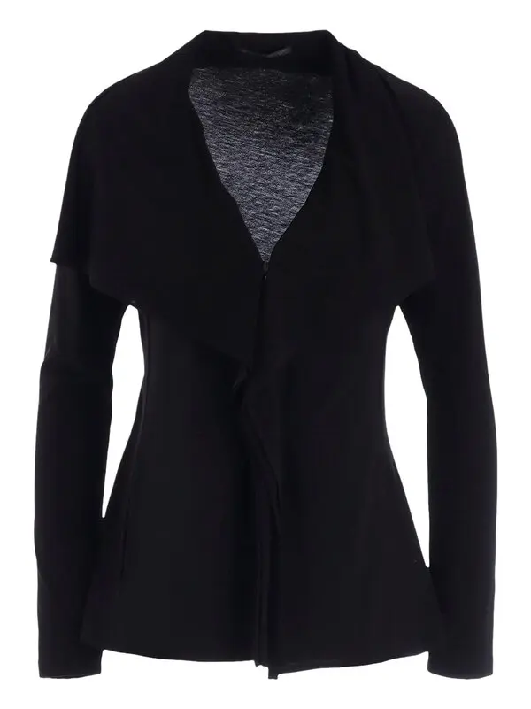 Yohji Yamamoto Draped Jacket - Black