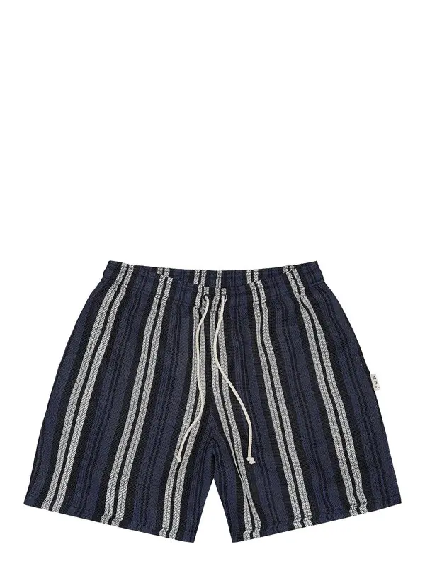 ADVISORY BOARD CRYSTALS Woven Mesh Shorts - Blue