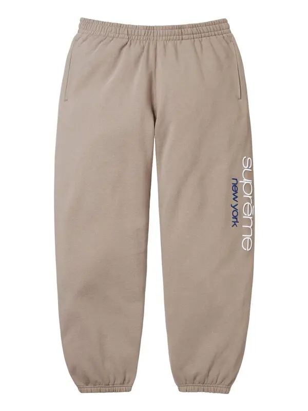 Supreme Classic Logo Sweatpants - Tan
