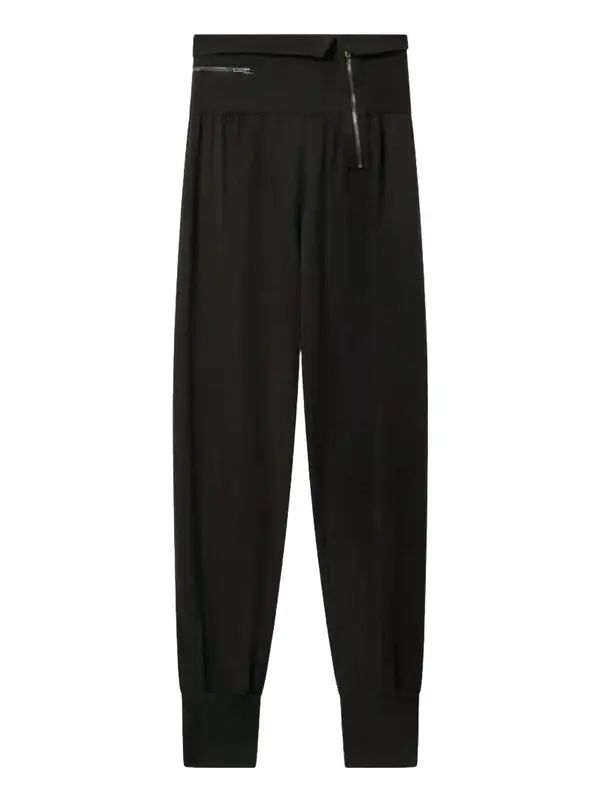 Isabel Marant Tydie Trousers With Zip Details - Black