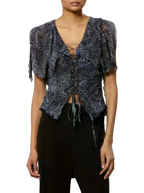 Isabel Marant Thanais Blouse - Blue