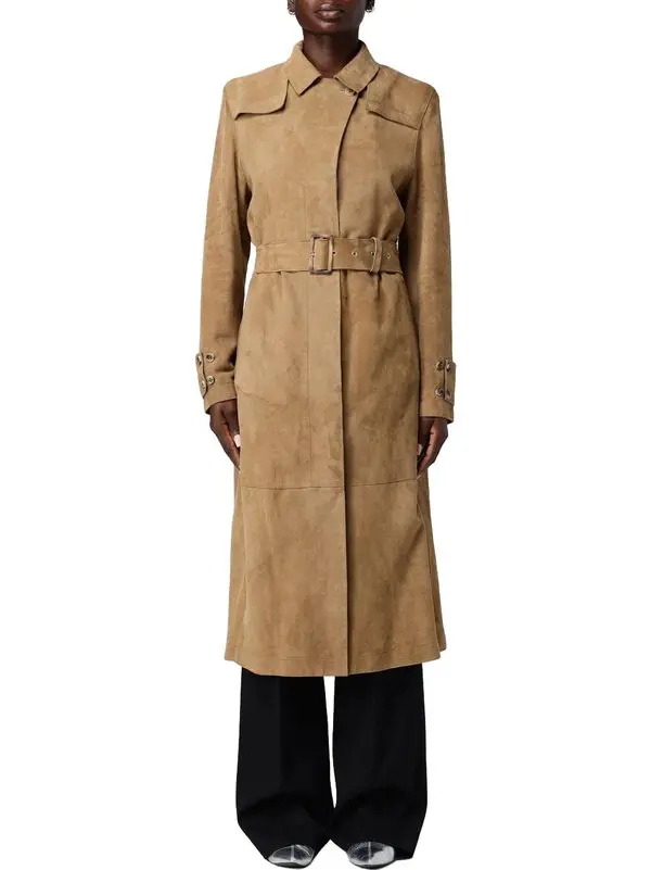 GOLDEN GOOSE Trench Coat - Leather