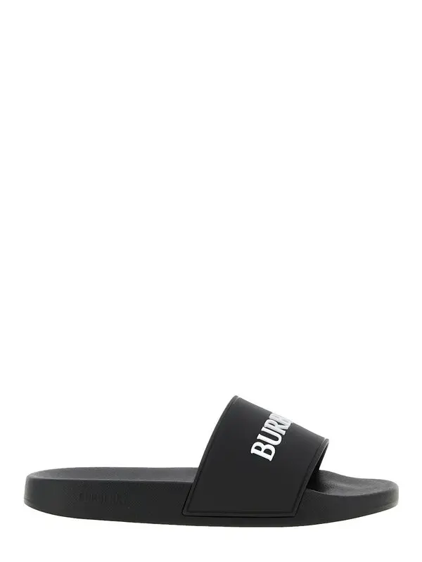 Burberry Heeled Sandal - Black