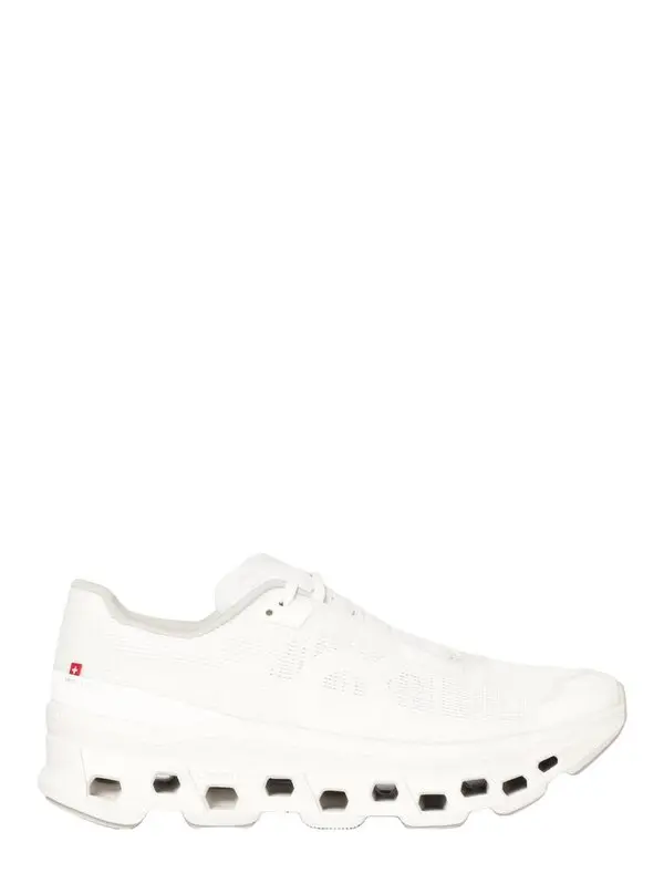On Lace Up Sneakers - White