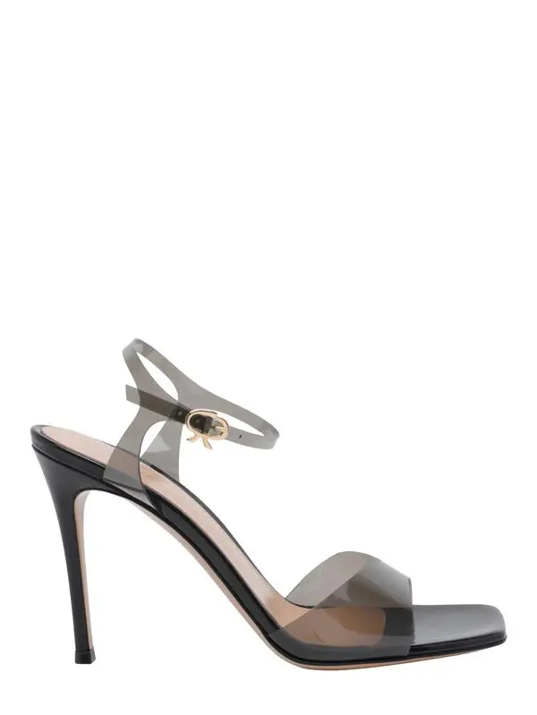 GIANVITO ROSSI Heeled Sandal - Grey