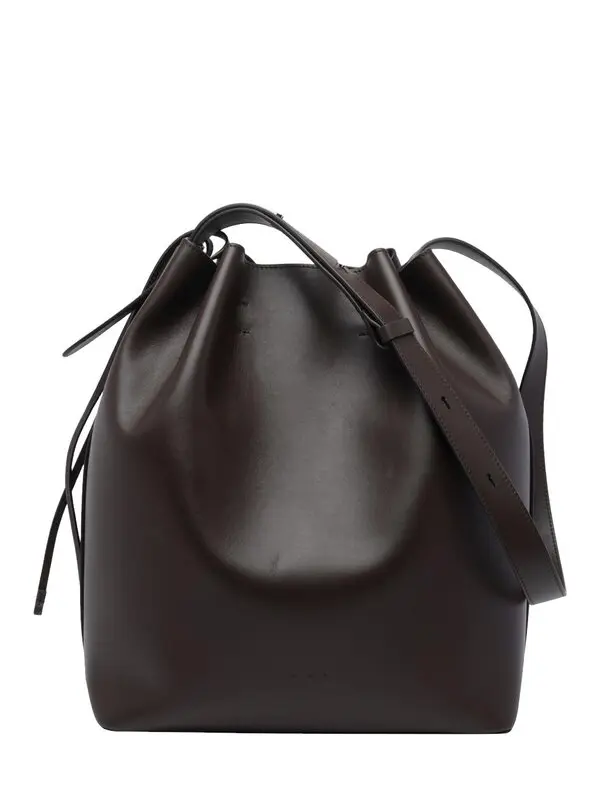 AESTHER EKME Bucket Bag In Leather - Brown