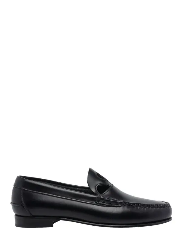 Hereu Leather Loafers - Black
