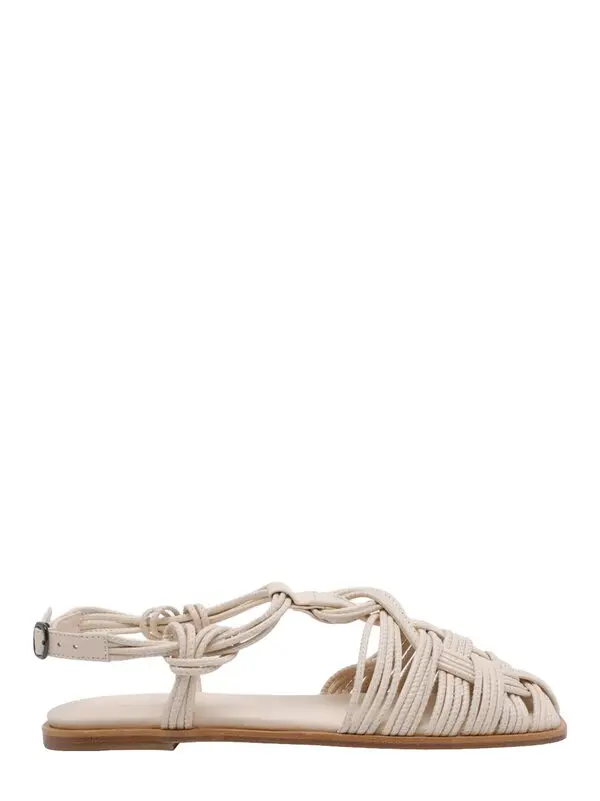 Hereu Heeled Sandal - Beige