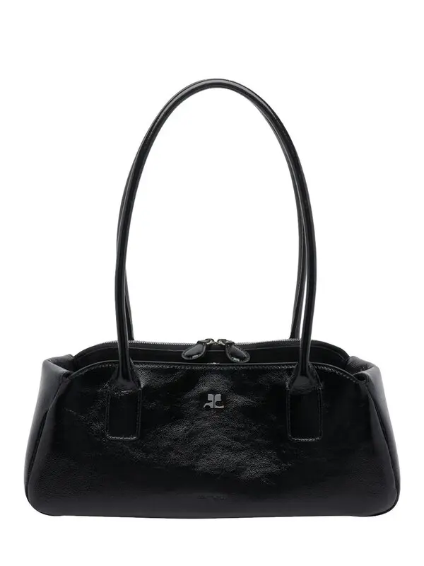 COURREGES Shoulder Bag - Black