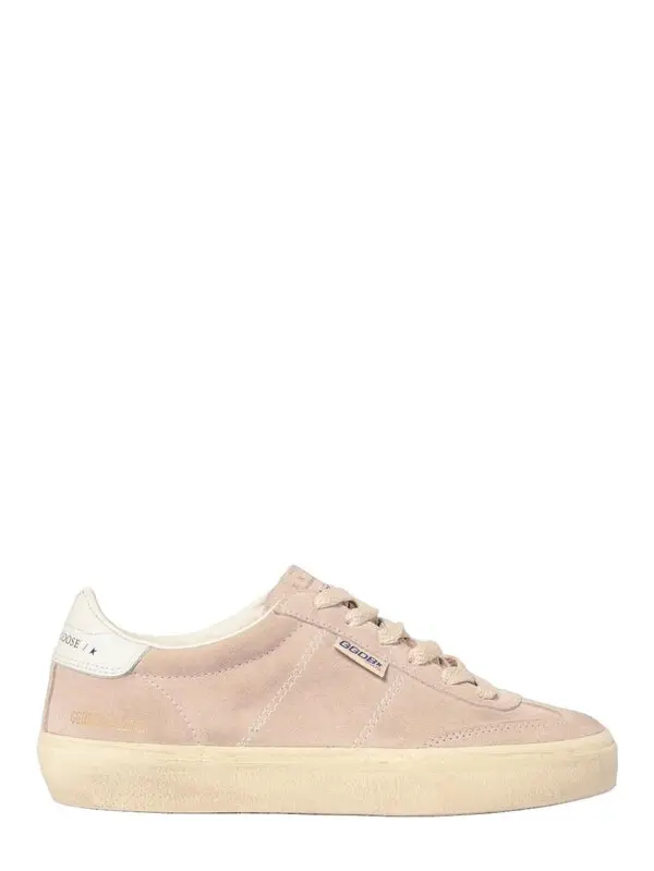 GOLDEN GOOSE Soul Star Suede Sneakers - Pink